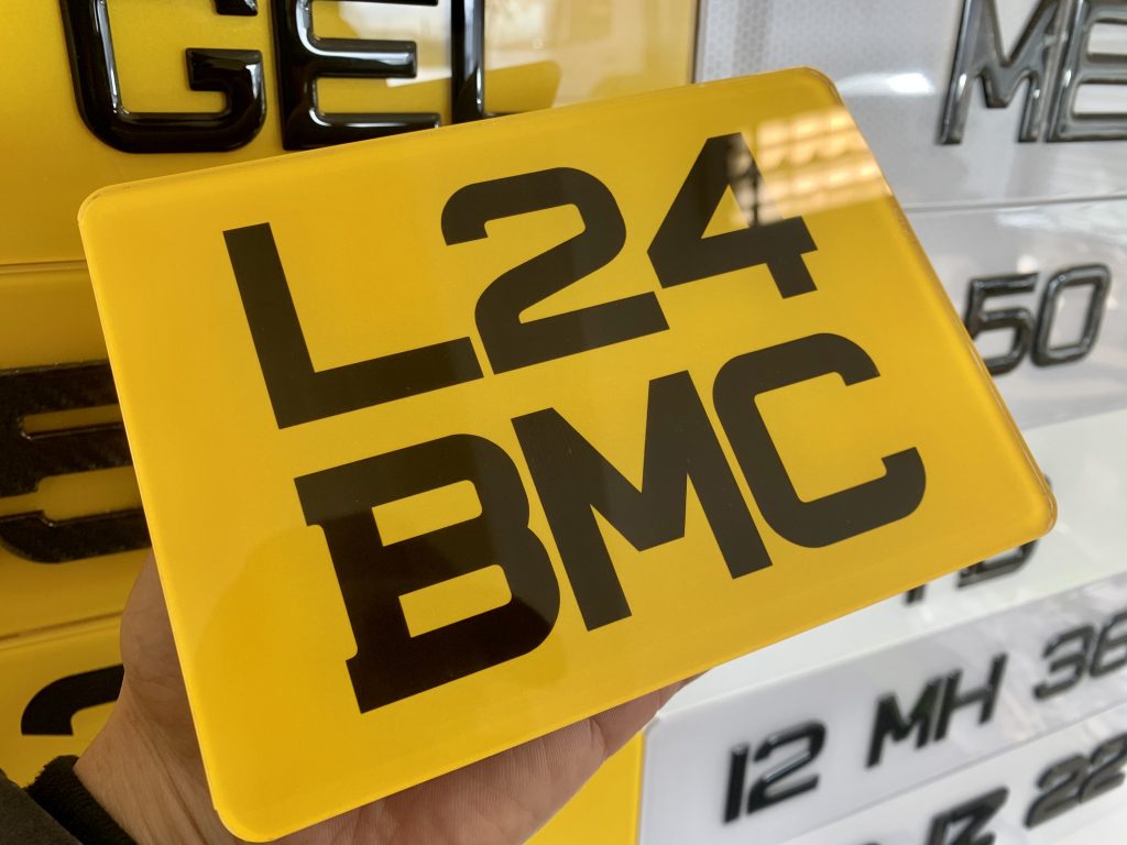 Metro Font Number Plate 11×8 For Lorry Trailer Tractor – Prestige Plates