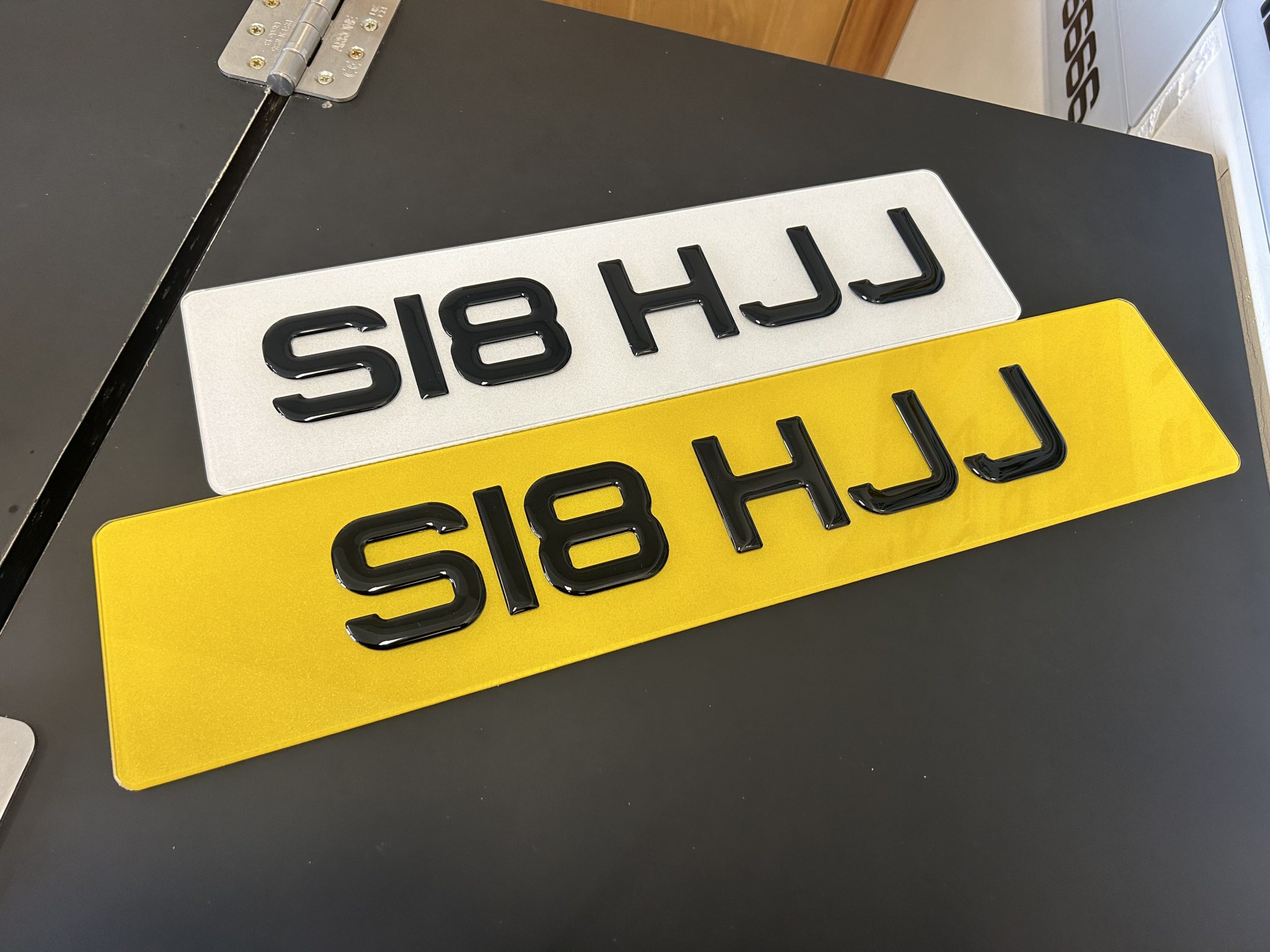3D Gel Number Plates in Metro Font 60mm (1x Short Front & 1x Normal ... 3D Gel Number Plates in Metro Font 60mm (1x Short Front & 1x Normal ...